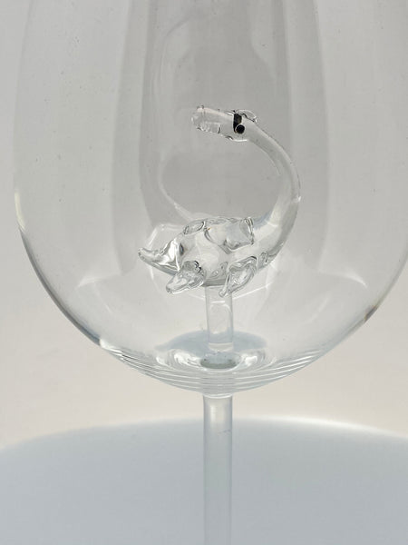 The Clear Loch Ness Monster Wine Glass™ Crystal - Featured On Delish.c ...